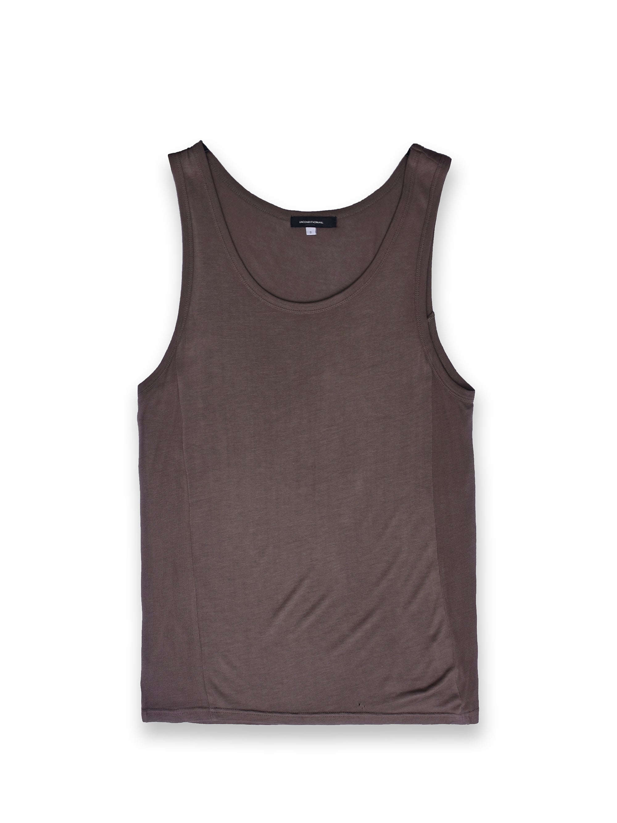 Brown Rayon Vest | UNCONDITIONAL